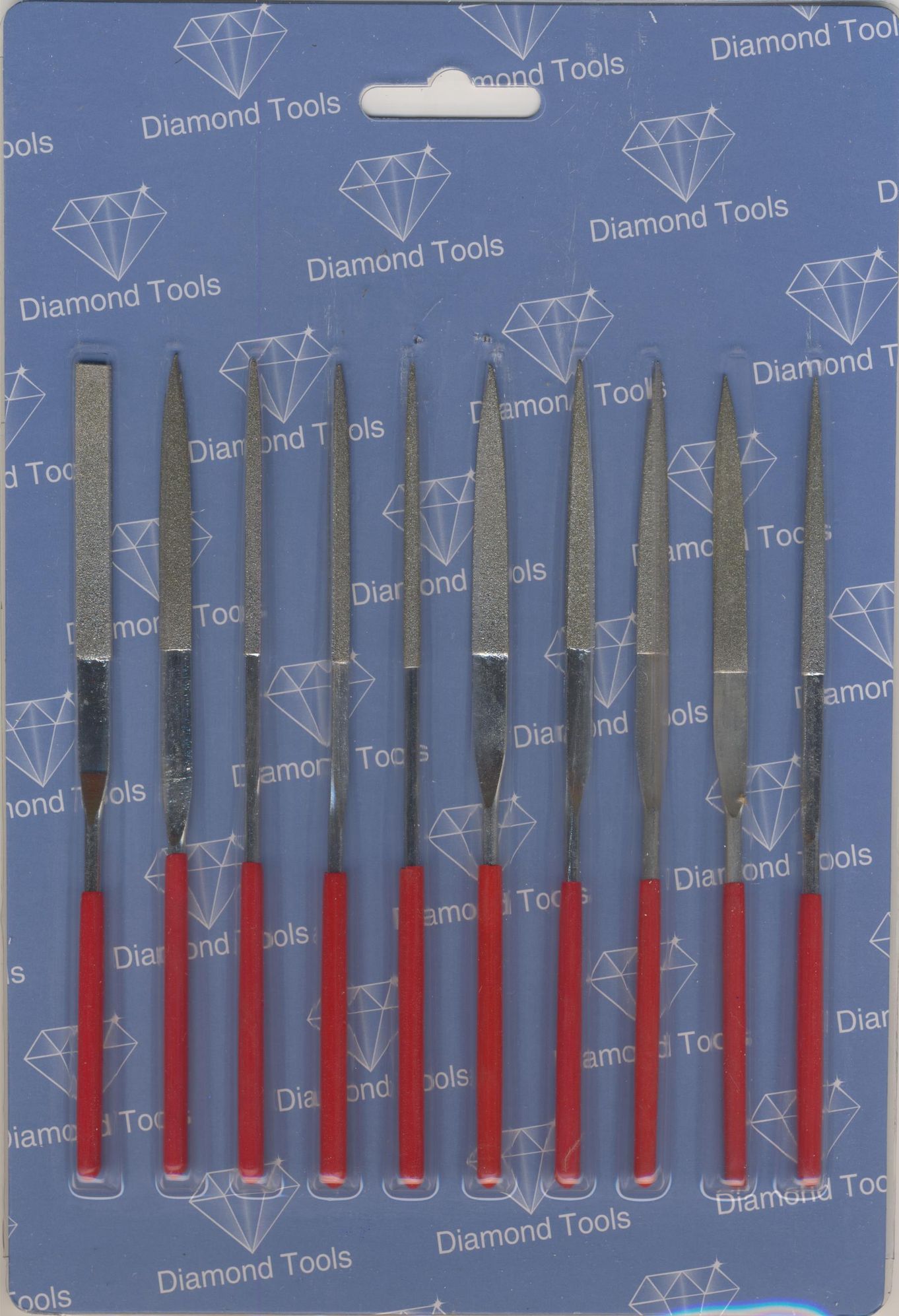 Diamond File Set of 10 Pieces 14cm - TF200