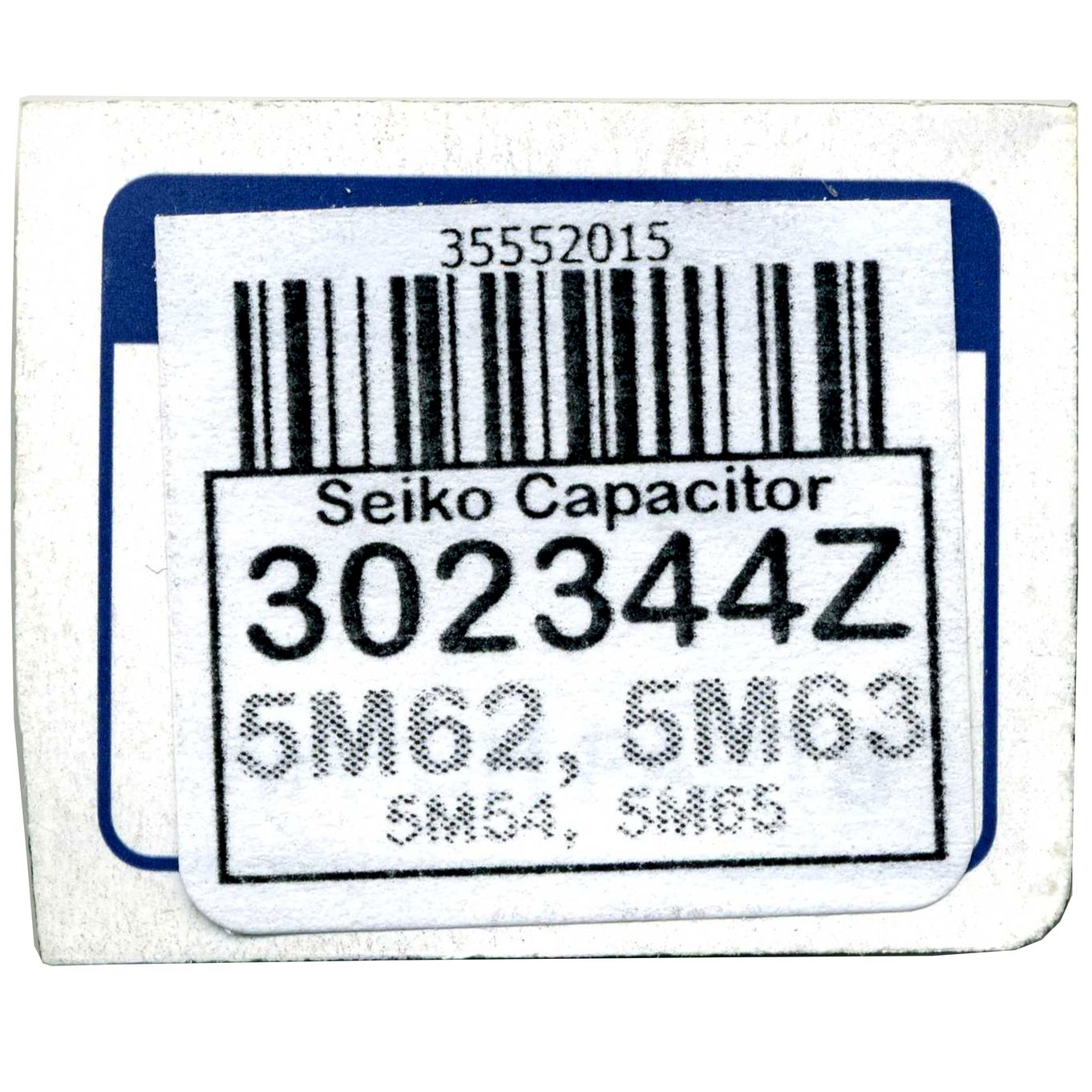 Capacitor Seiko 3023 5MY (Replaces 5MZ) For Seiko / Citizen TC920 - MB05MY