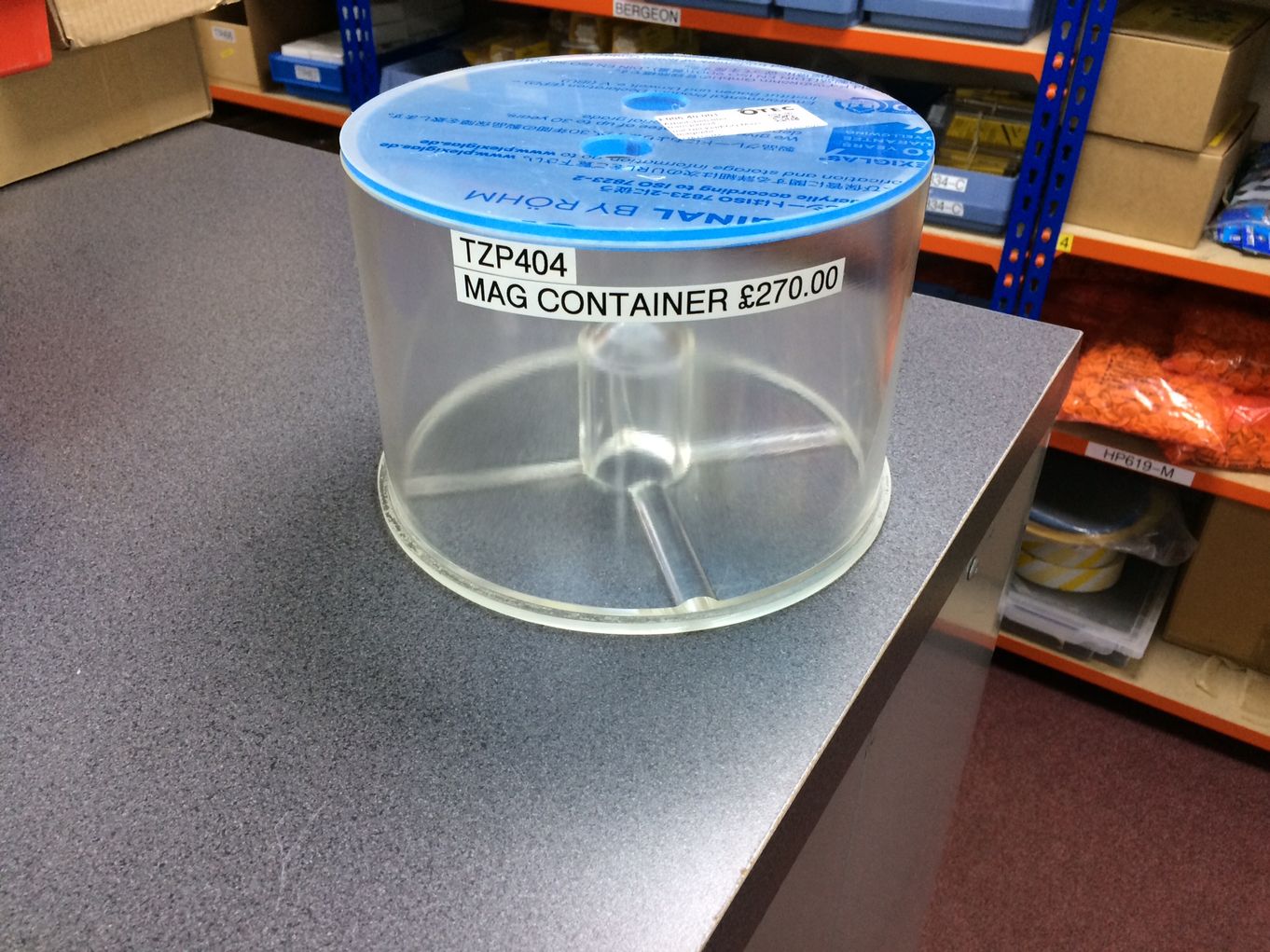 Eco Maxi Plastic Tub Mag Container Bowl - TZP404