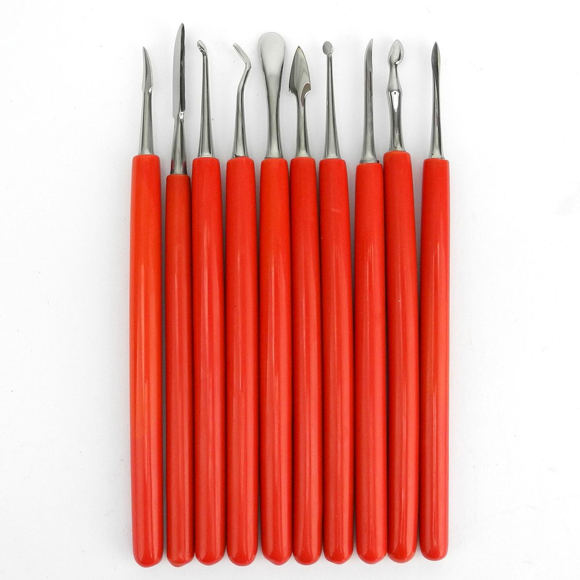 Set Of 10 Wax Working Tools - TC1020