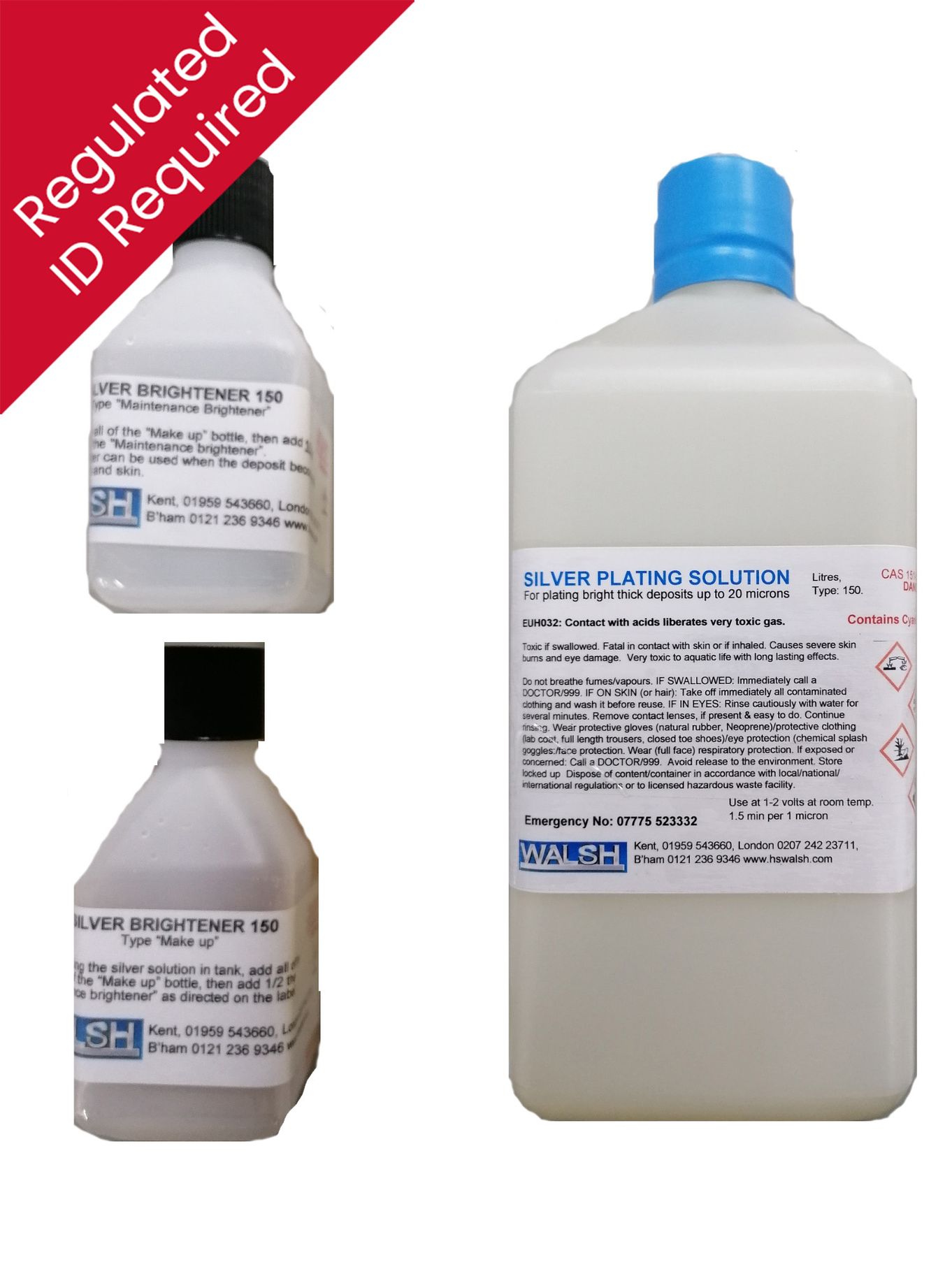 Silver plating salts store