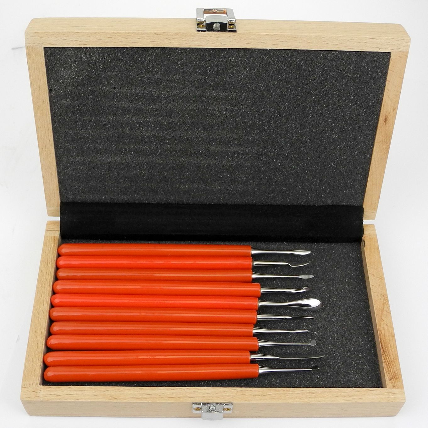 Set Of 10 Wax Working Tools - TC1020
