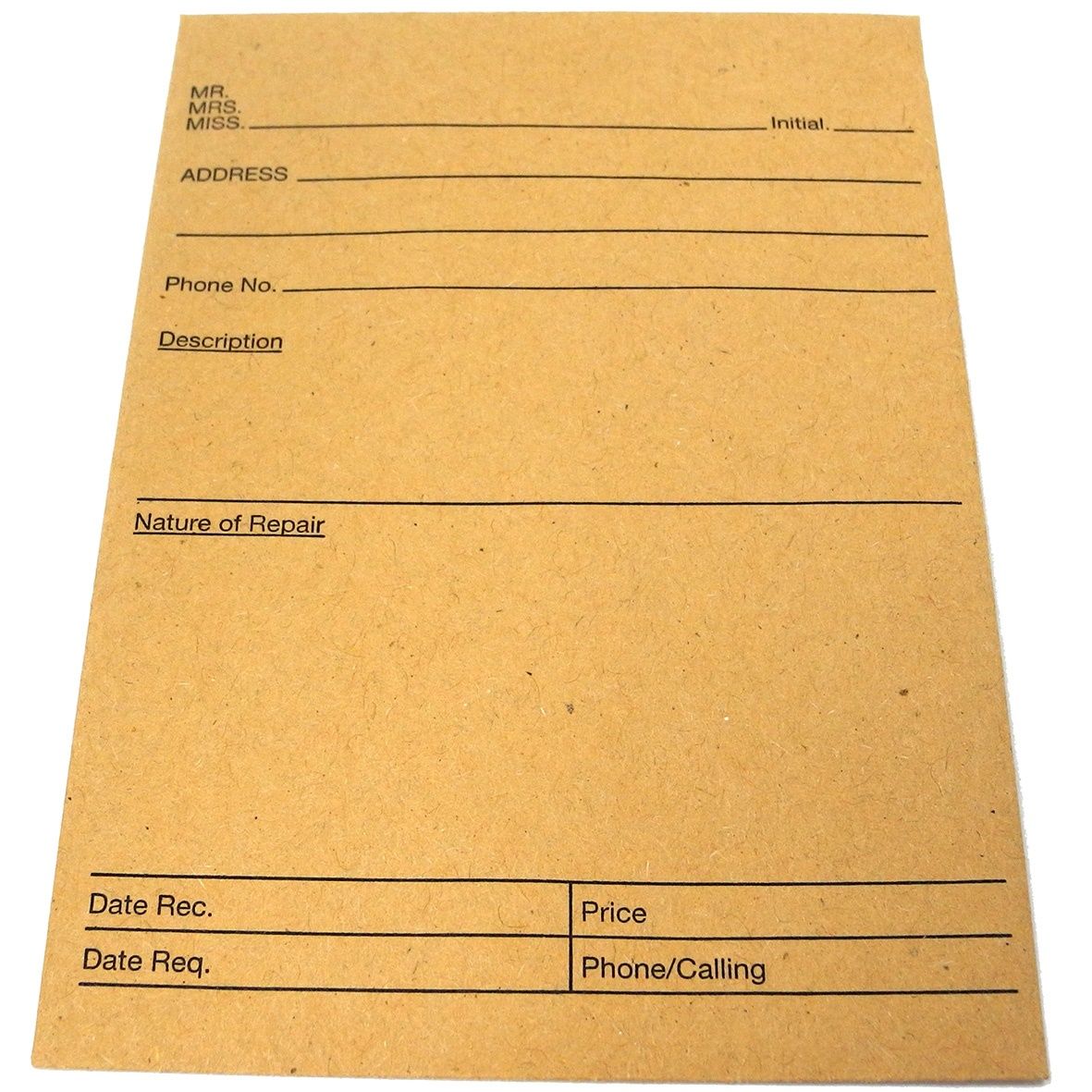 Envelopes & Valuation Pads