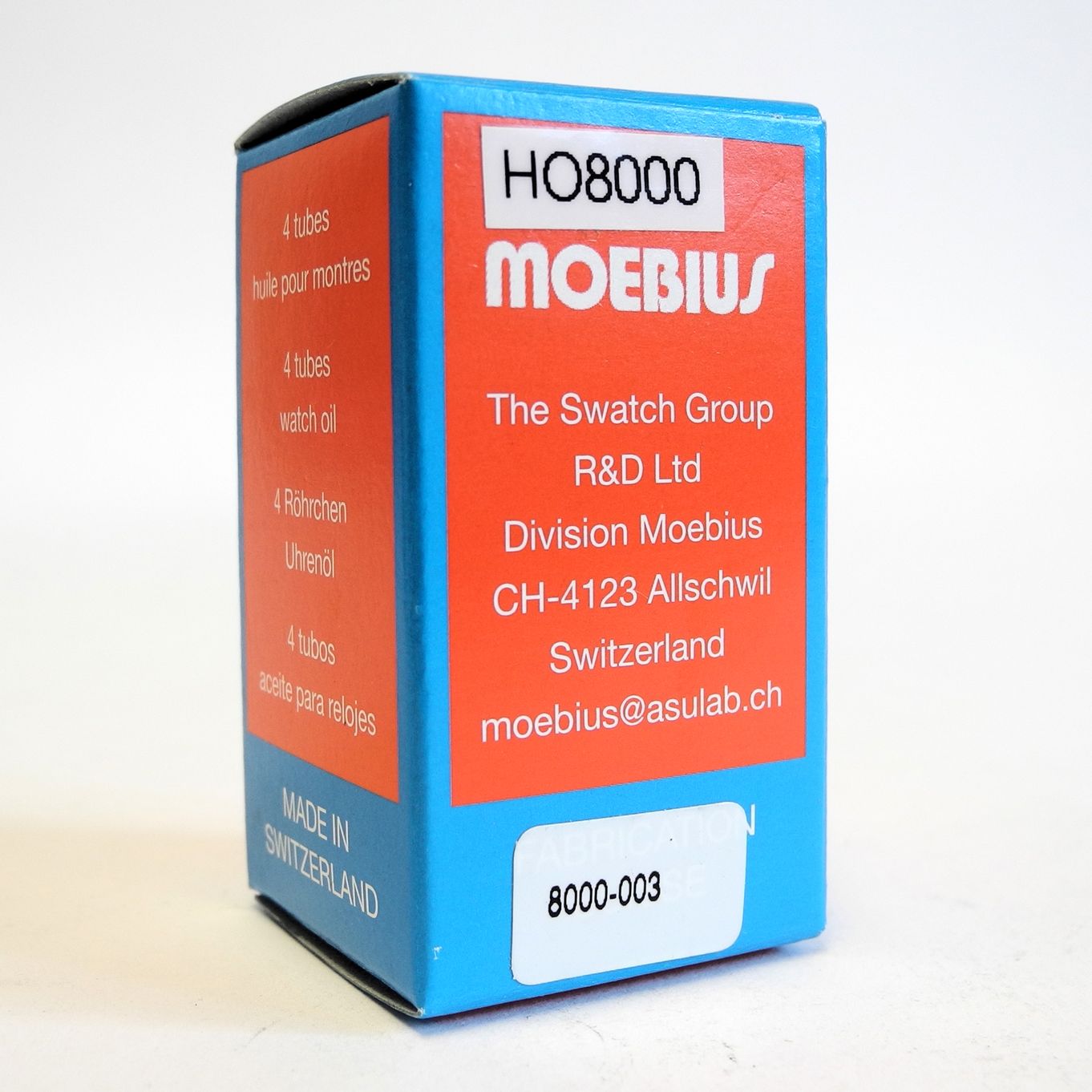 Oil Synthetic Moebius 9104 HP 1300 (20ml) - HO1300