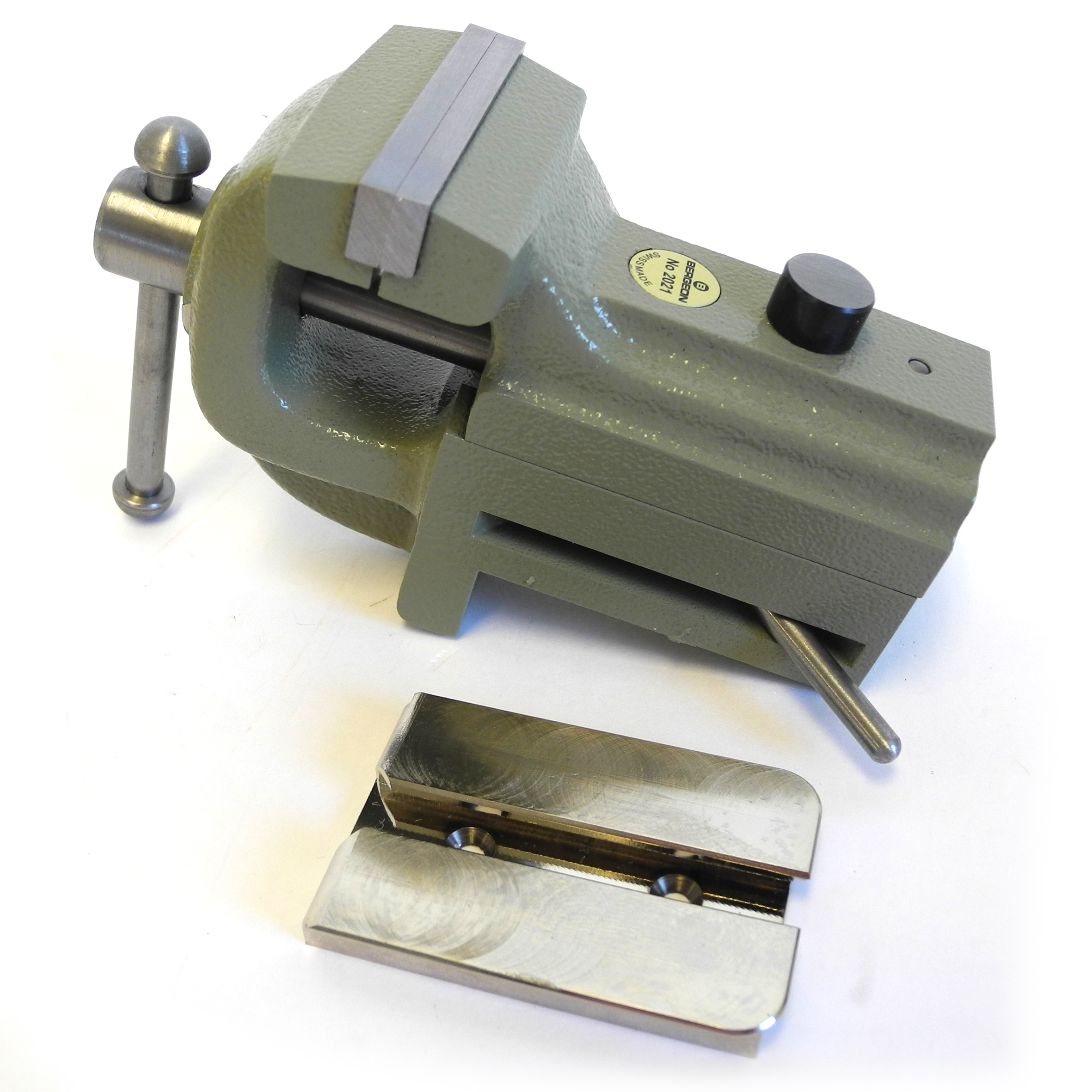 Vice Bench Half Round Bergeon 2021-DM For HV2021 - HV2021-DM