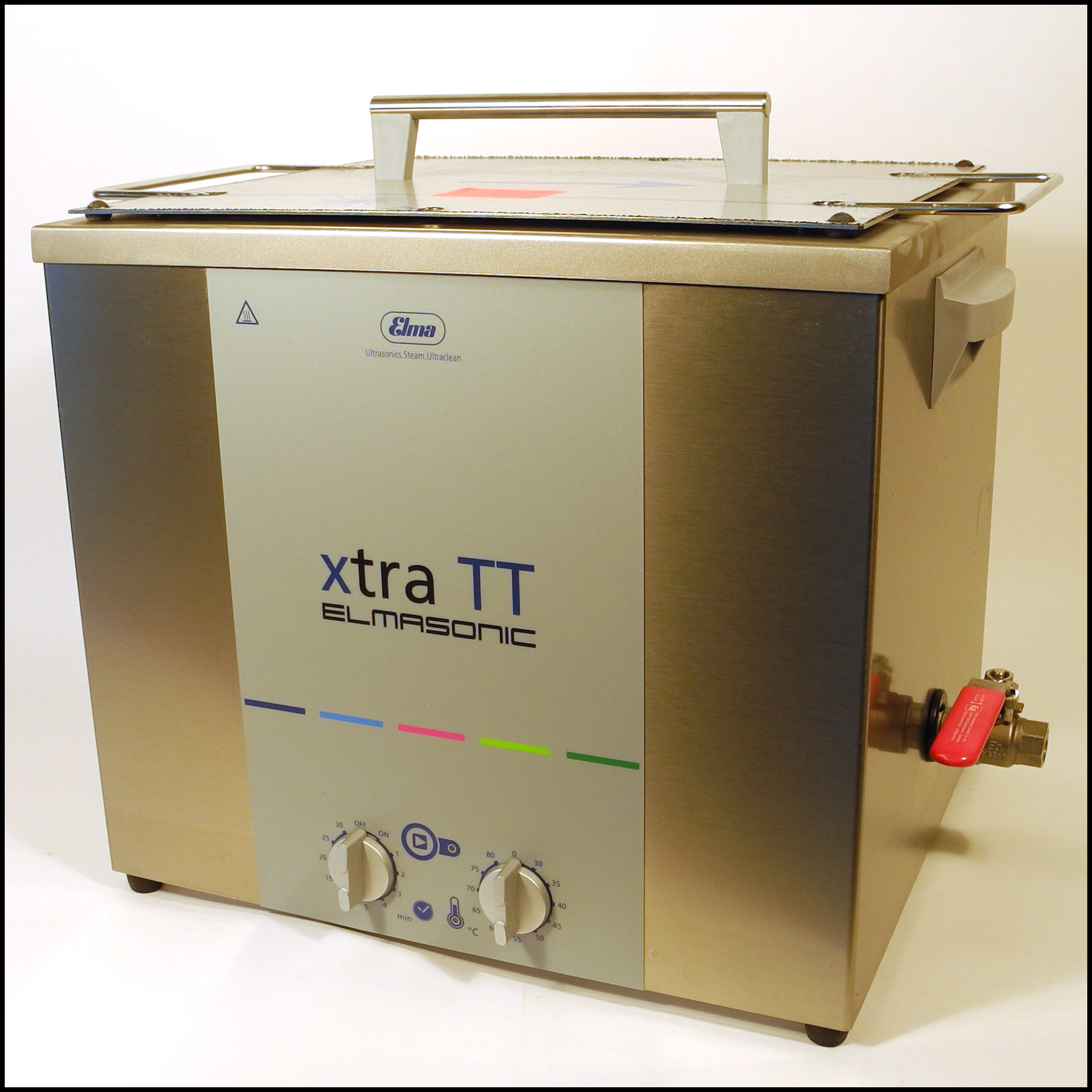 Ultrasonic Cleaning Machine 3 Litre Heated Tank With Lid Elma Xtra TT ...