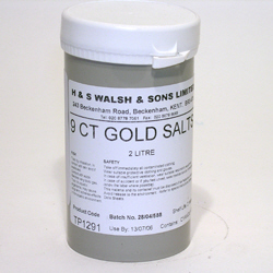 22ct Gold Plating Salts 2 Litre - TP1293
