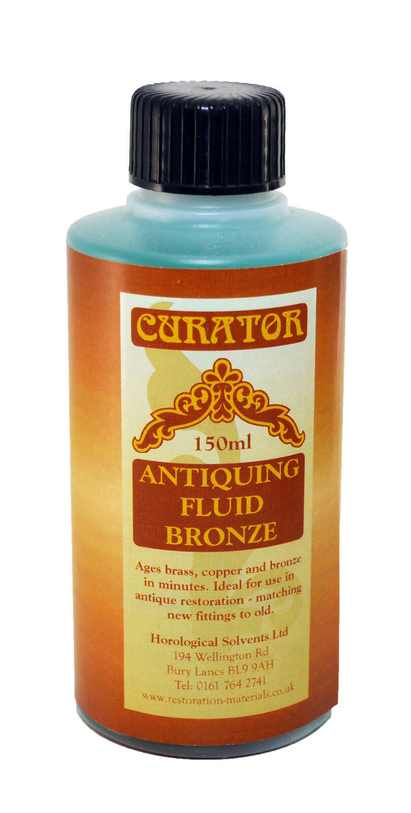 Antiquing Fluid Black 150ml - T92086