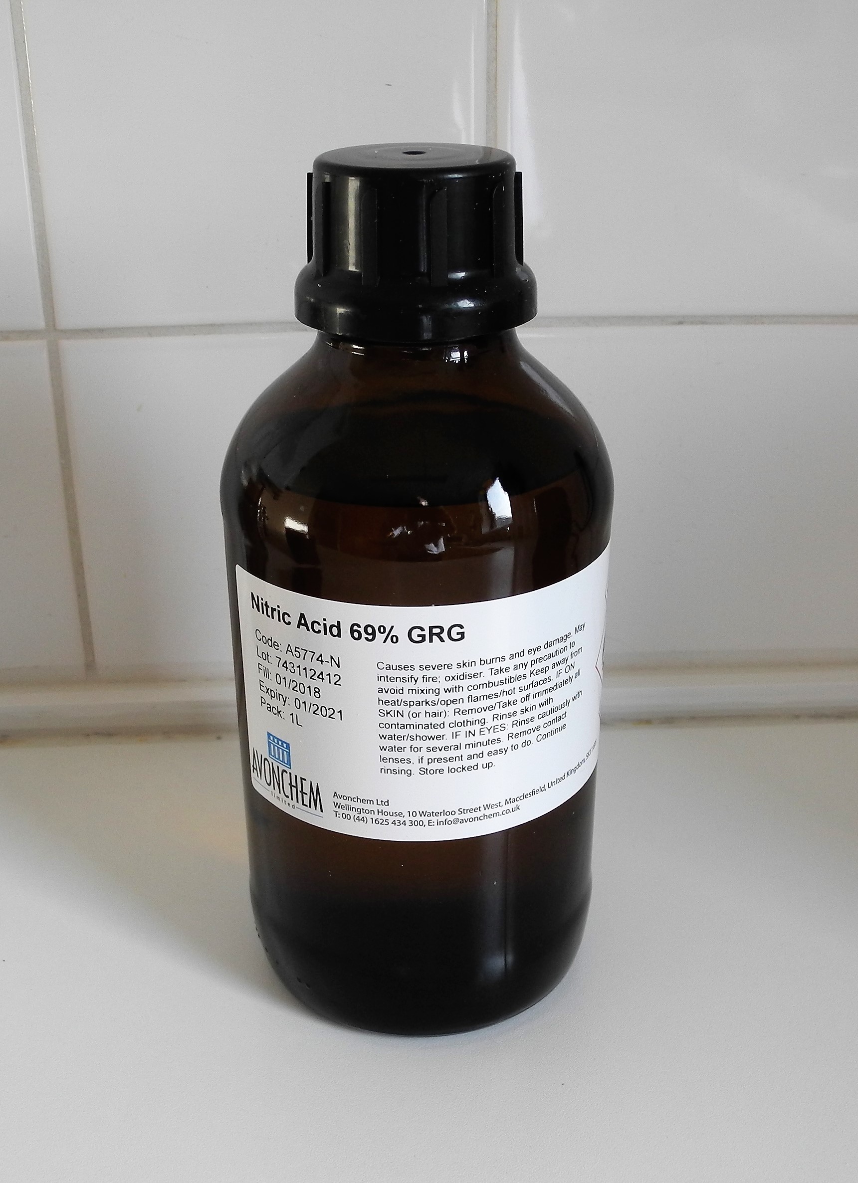 Acids, Etching and Cleaning Chemicals